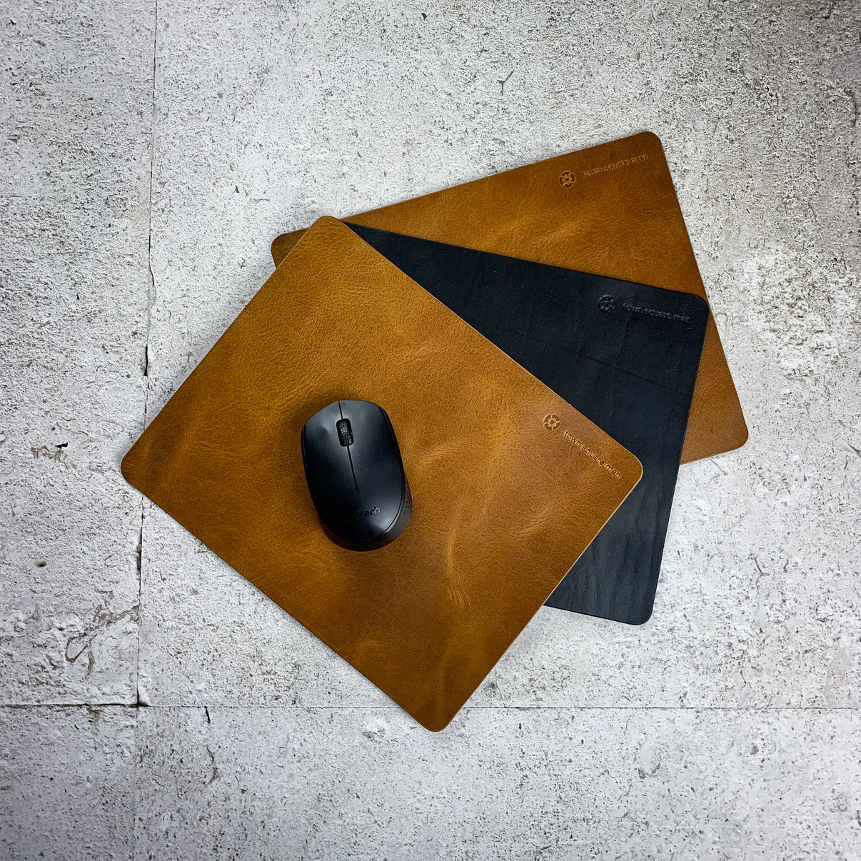 Mouse pad. Town square man - mose pad – town square man